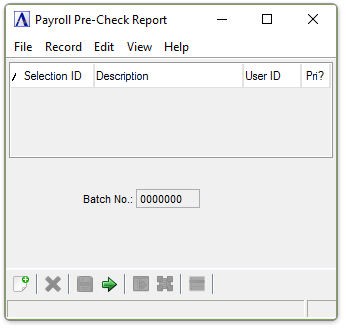 PR - Pre-Check Report